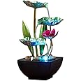 Amazon.com: Generic Waterfall Pendulum with Lights Small Fountain ...