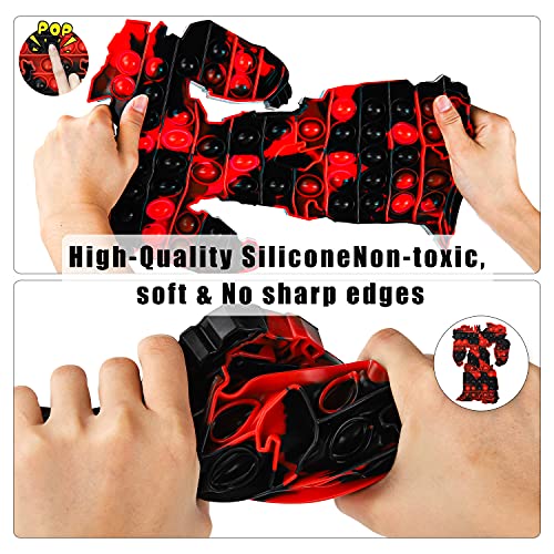 MILESTAR Big Pop Fidget Toy, Big Size Bubble Sensory Popper Toy Pop ...