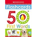 Flashcards: 50 First Words (Scholastic Early Learners): Scholastic ...