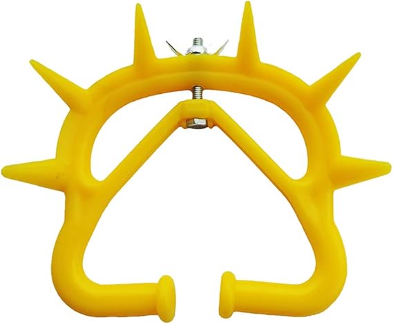 Amazon.com : Plastic Calf Cow Cattle Nose Ring Weaning Weaner Anti ...