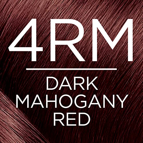 L'Oreal Paris Excellence Creme Permanent Hair Color, 4RM Dark Mahogany ...