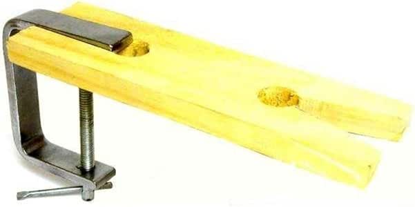 Amazon.com: V-Slot Jewelers Bench Pin Filing Block Anvil Clamp Tool ...