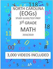 3rd Grade NORTH CAROLINA EOGs, 2019 MATH, Test Prep: 3rd Grade NORTH ...