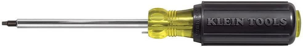Klein Tools 661B Wire Bending no. 1 Square-Recess Tip Screwdriver with ...