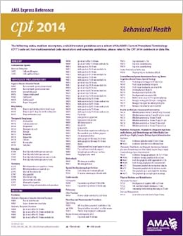 CPT 2014 Express Reference Coding Card Neurology/Neurosurgery (Ama Express Reference ...