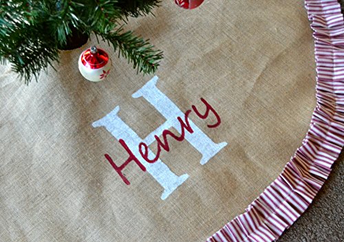 Gorgeous Personalized Christmas Tree Skirts Add Christmas Spirit ...