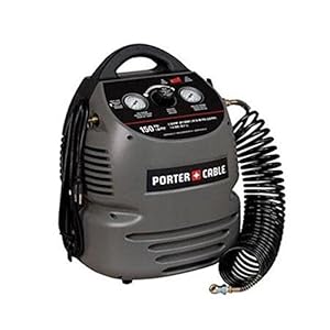Amazon.com: PORTER-CABLE CMB15 150 PSI 1.5 Gallon Oil-Free Fully ...