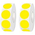Amazon.com : Yeachlaing Dot Stickers,Pack of 2400 Round Color Coding ...