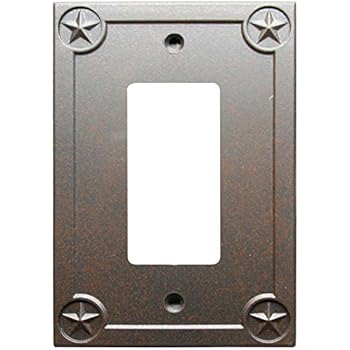 allen + roth Therrell Wall Light Switch Plate Quad Rocker Toggle GFCI ...