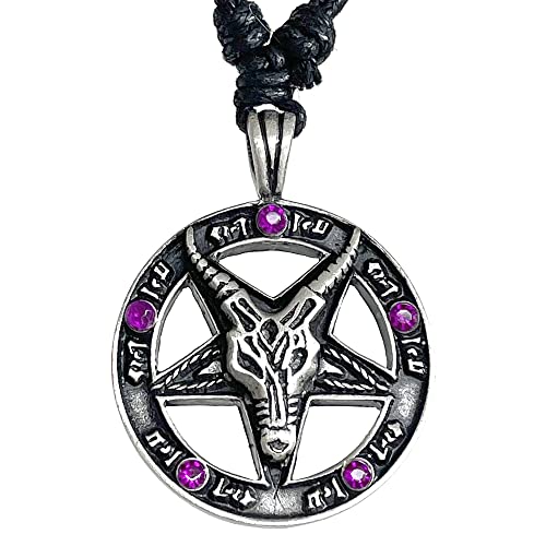 Mua Inverted Pentagram Pentacle Star Church Of Satan Jewelry Sigil of ...