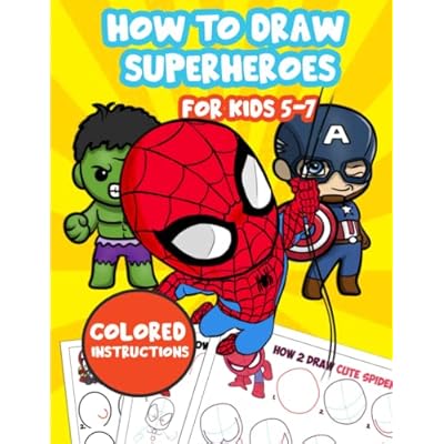 How To Draw Superheroes Step By Step For Kids Learn How To Draw