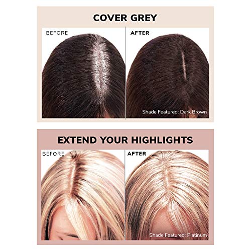 Color Wow Root Cover Up, Medium Brown - Instantly cover greys + touch ...