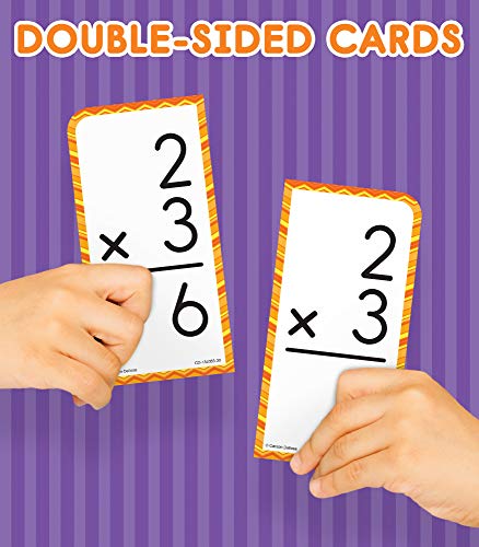 Carson Dellosa Multiplication Flash Cards for Kids Ages 8+, Times Table ...