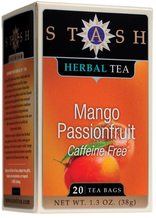 Stash Mango Passionfruit Herbal Tea Bags (Pack of 6), 20 Count : Amazon ...