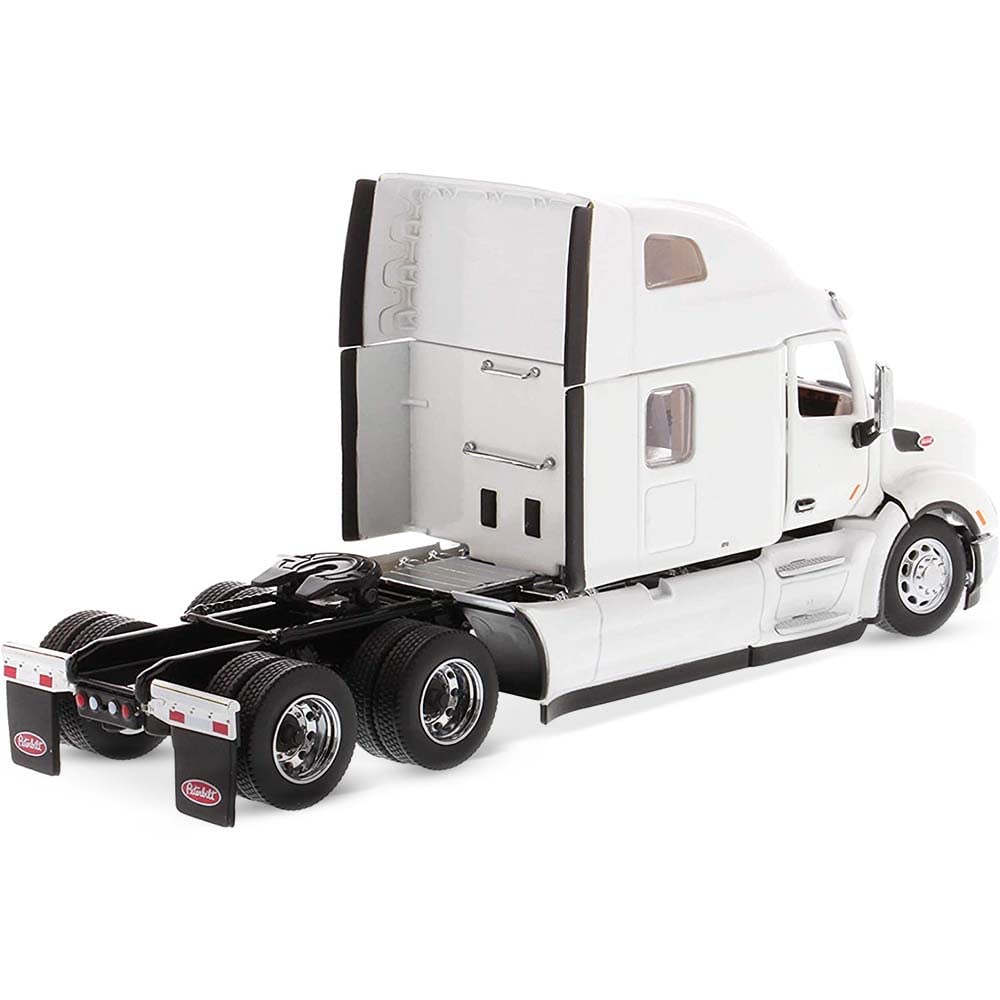 Mua Diecast Masters Peterbilt Model 579 Ultraloft Tractor, Concrete Mixer Truck - Pearl White ...