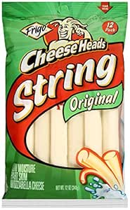 Frigo Cheese Heads, String Cheese, 12 Count: Amazon.com: Grocery ...