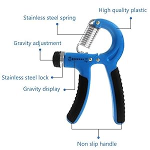Hand Grips Strengthener Adjustable Resistance 22-88 Lbs, Hand Exerciser ...