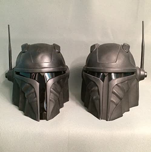 Amazon.com: The Renegade - Black Tie Edition Mandalorian Helmet ...