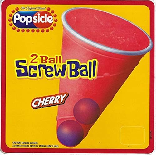 Classic Cherry Screwball Screw Ball Popsicle Ice Cream Truck Bomb pop ...