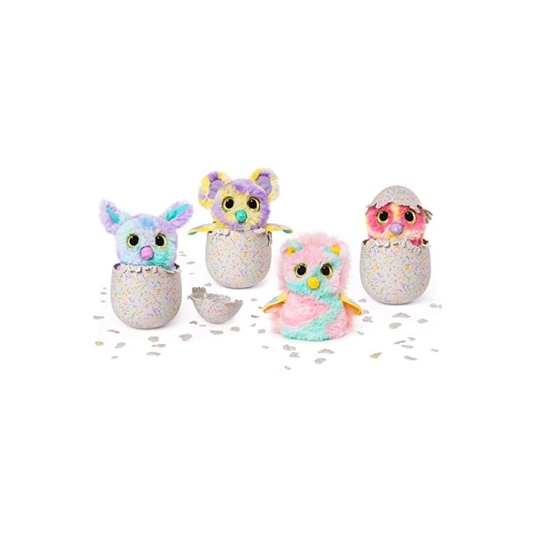Hatchimals Mystery, Hatch 1 of 4 Fluffy Interactive Mystery Characters ...