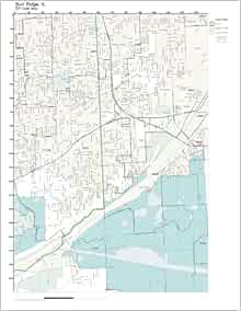 ZIP Code Wall Map of Burr Ridge, IL ZIP Code Map Not Laminated: Amazon ...