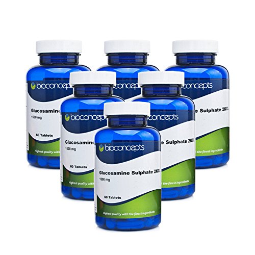 Buy Bioconcepts Glucosamine Sulphate 2KCL 1500mg Six Pack by Bioconcepts Online at desertcartINDIA
