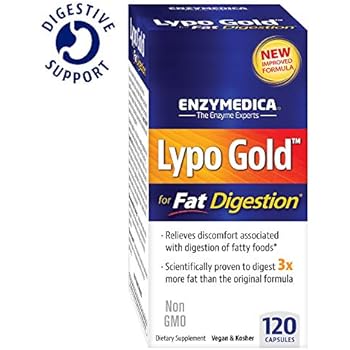 Amazon.com: Enzymedica, Lypo Gold, Keto Supplement to Support Fat ...