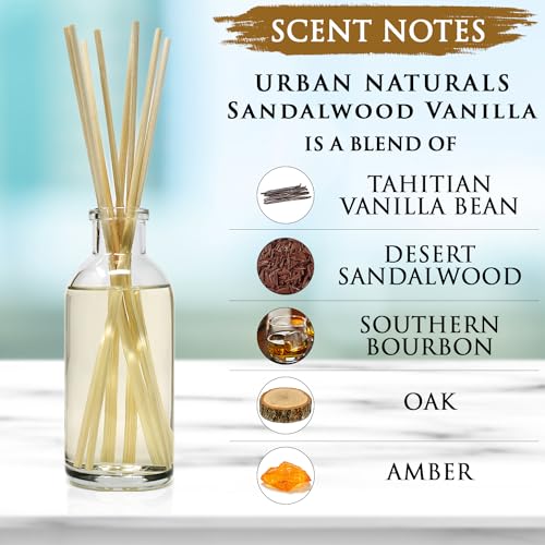 Eco Candle Co. Reed Diffuser Set, Bourbon Vanilla, 4 Oz. - Scents Of ...
