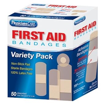 PhysiciansCare by First Aid Only 90332 First Aid Sheer Strips Bandages ...