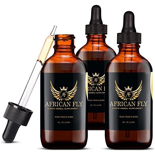 African Fly (3-Pack) - All Natural Vegan Supplement for Men (& Women ...