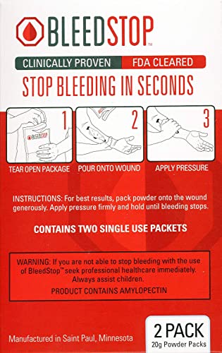 Bleedstop Stop Bleeding in Seconds Emergency First Aid for Home Kids ...