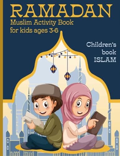 Ramadan Activity Book for kids aged 3-6; Children`s book Islam ...