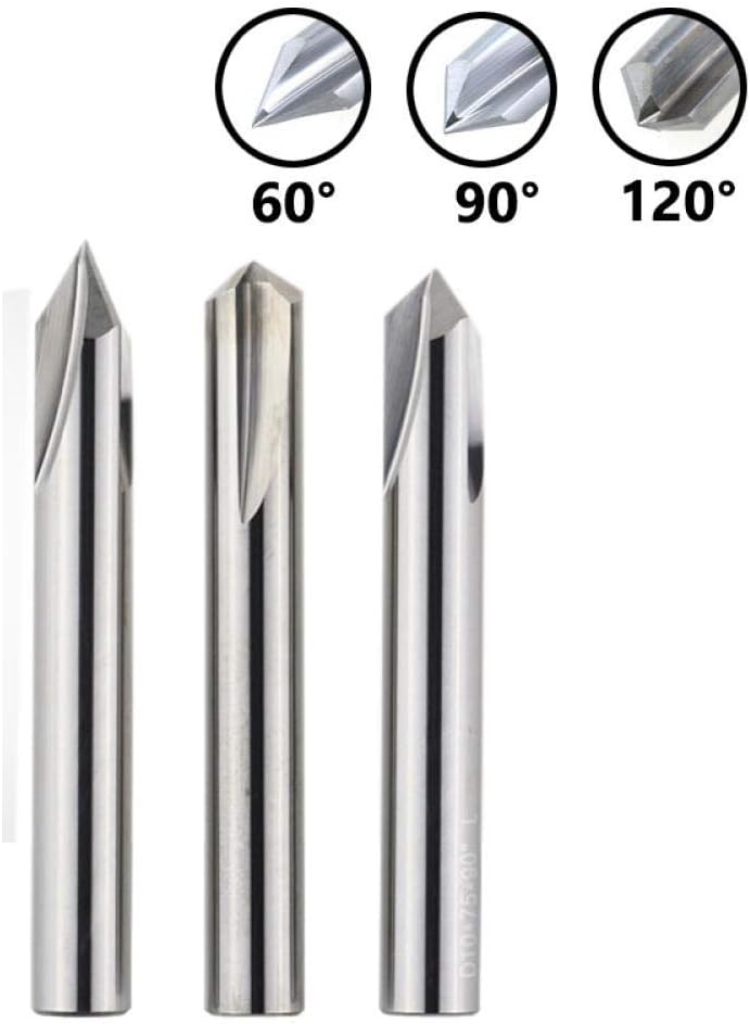 Bohrersets CNC Wolfram Vollhartmetall Senker Bohrer Fase Fräser Für ...