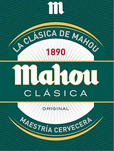 Lager Beer Mahou Clasica 24x33cl – Fresh Store Shop