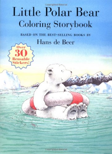 Little Polar Bear Coloring Storybook: North-South Staff: 9781590140888 ...
