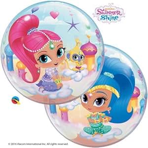 Amazon.com: 22" Shimmer And Shine Bubble Balloon: Toys & Games