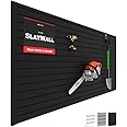 Amazon.com: Slatwall Panel Garage Wall Organizer: Heavy Duty Wall ...