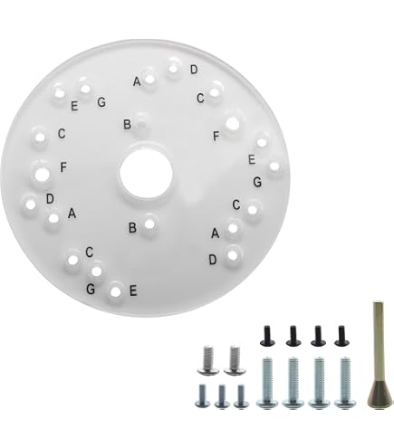 Bosch Pr20evs Accessories 3/8 Inch Thick Router Baseplate - 6 Inch ...