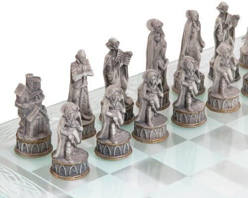 Nemesis Now Vampire & Werewolf Chess Set 44cm Black – BigaMart