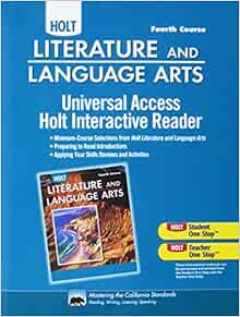 Holt Literature and Language Arts: Universal Access: Interactive Reader ...