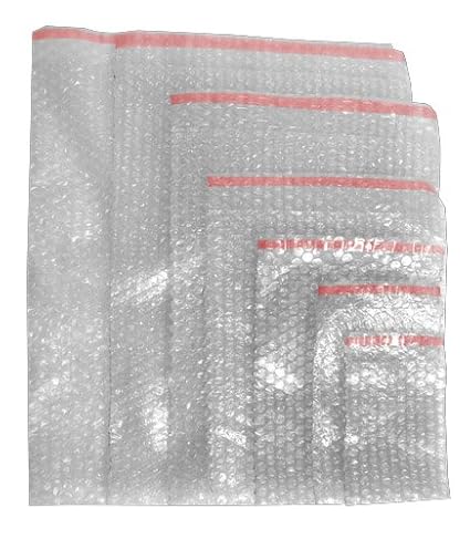300 Plain Bubble Wrap Bags Pouches 180mm x 230mm (BP03) 7" x 9": Amazon ...