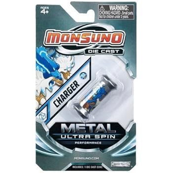 Amazon.com: Monsuno Die Cast Metal Ultra Spin Core Blackbullet: Toys ...