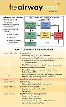 The Airway Card (v4.5): Ron M. Walls MD, Michael F. Murphy MD, Robert C ...