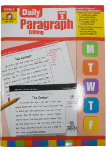 Daily Paragraph Editing, Grade 3 Teacher Edition - Want It All