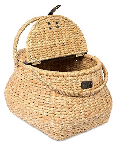 BirdRock Home Seagrass Picnic Basket - Hand Woven - Seagrass ...