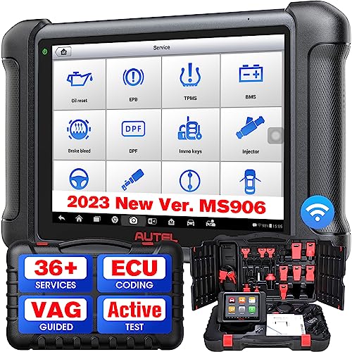 Autel MaxiSys MS906 OBD2 Scanner: 2023 Updated of MaxiPRO MP808BT Pro, MP808K with Advanced ECU ...