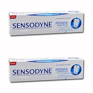 Sensodyne: "Ripara e Proteggi" Toothpaste with NovaMin * 2.53 Fluid ...