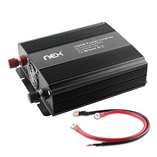 Nex Power Inverter 1000W Pure Sine Wave Inverter 1000 Watt 12 - Want It All