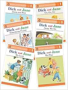 Dick and Jane Level 1 Readers - Complete Set of 6 Children's Books Ages ...