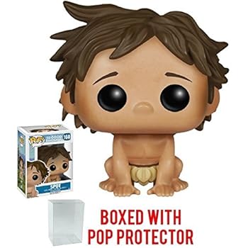 Amazon.com: Funko POP Disney: Good Dinosaur - Spot Action Figure: Funko ...